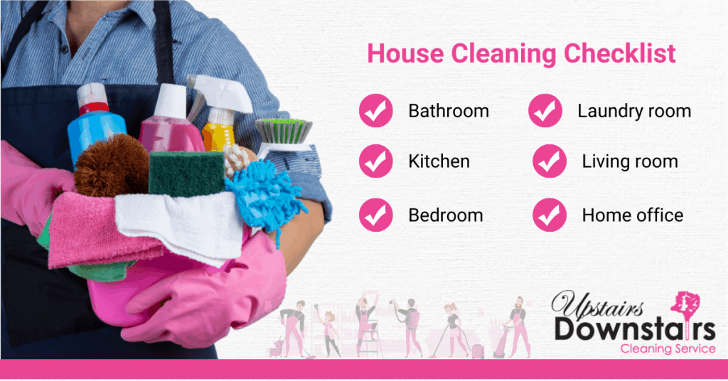 FREE 59-Point House Cleaning Checklist For A Sparkling Home